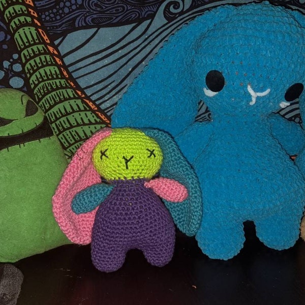 DIGITAL PATTERN: Chonky Bunny Crochet Plushie - Etsy
