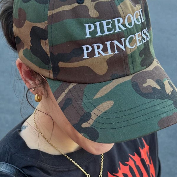 Pierogi Princess Dad Hat - Pierogi - Pittsburgh - Polish - Etsy