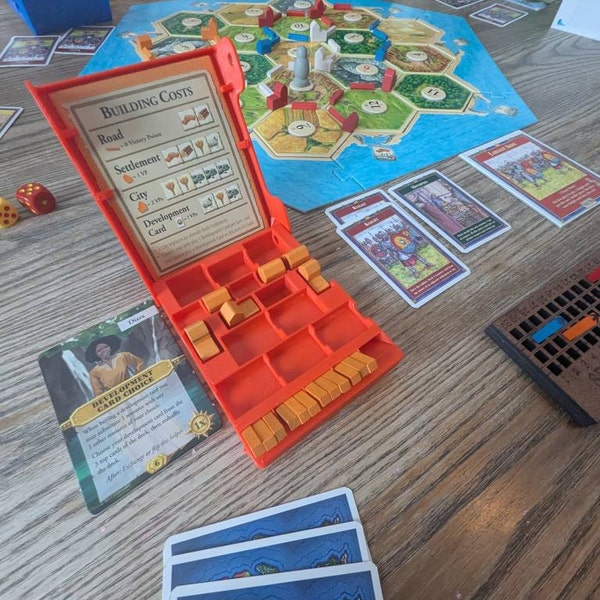 Organizer for Catan + Seafarers + 5-6 Player Extensions With Player ...