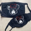 Disney Castle Face Mask Disney Face Mask Disney Christmas - Etsy