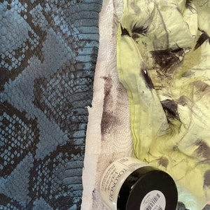 Pearlized Asia Aged Python Snake Skin Hide Leather Snakeskin - Etsy