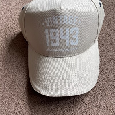 90th Birthday Baseball Cap 90th Birthday Gift Keepsake Not - Etsy