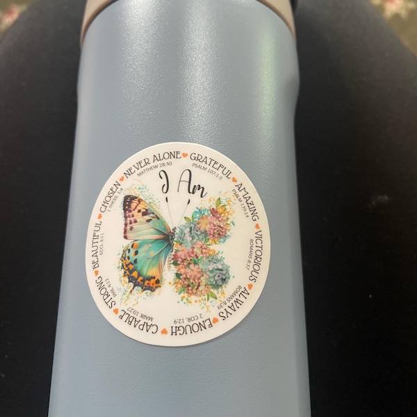 Be Still and Know Sticker, Bible Sticker Pack, Faith Stickers ...