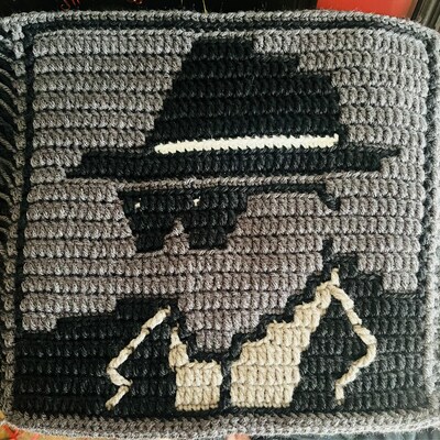 PDF PATTERN Old Timey Victorian Alphabet Mosaic Crochet - Etsy