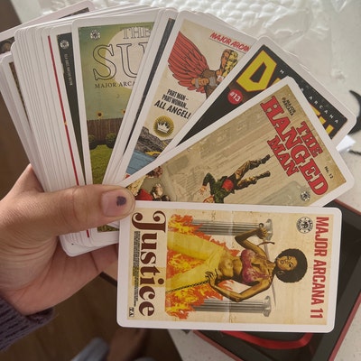 The Pulp Tarot Full Tarot Deck - Etsy