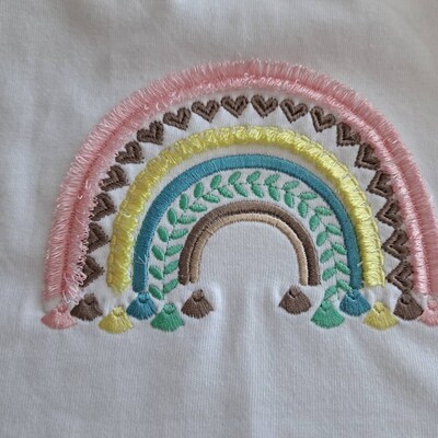 Arc Shape for Rocker and Mini FONT Included Applique Machine Embroidery ...