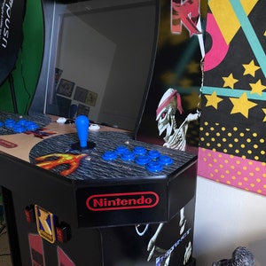 Galaga Arcade Graphics / Original Size / Side Decals - Etsy