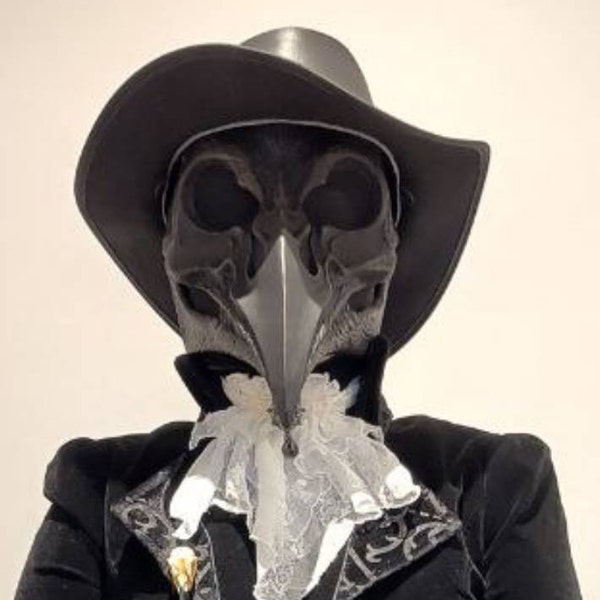 Plague Doctor Mask Bird Skull With a Movable Jaw. - Etsy