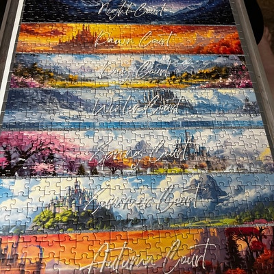 Velaris, Terrasen, & Lunathion Maasverse Digital Wall Art Prints, Wall ...