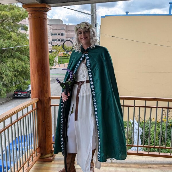 The Celestial Ellipse Staff an Enchanting Druid Staff Enchanted Nature ...