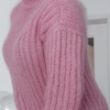 FUZZY Mohair WHITE Long Mittens Thick Warm Handmade Soft Ski Cosy ...