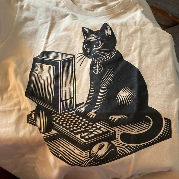 Punk Rock Skeleton on Computer Sticker, Cyberpunk Skeleton With Tech ...