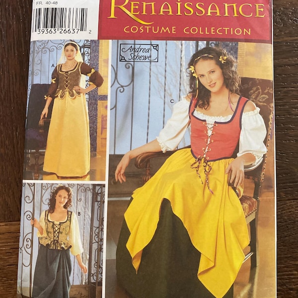 V2849 Sewing Pattern American Designer Dress Misses Size 14 Uncut FF ...