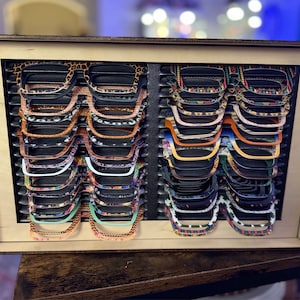 Pair Eyewear Topper Storage Display Holds 42 Toppers Wall Mounted or ...