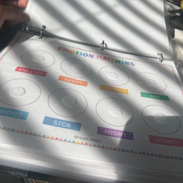 Solar System Matching Game, Planets Activity, Space Learning Binder ...