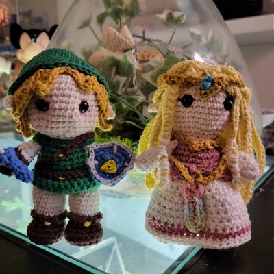 PDF: Zelda and Link Inspired Amigurumi Doll Crochet Pattern by ...