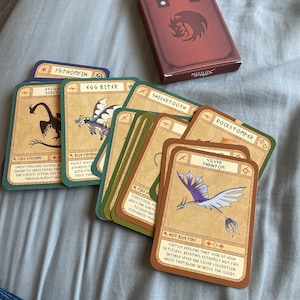 HTTYD Deck of Dragons how to Train Your Dragon Cards - Etsy