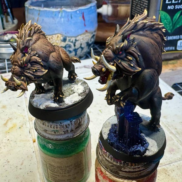 Gaming Den (4 Characters, Plus Some Gaming Tables) / Dnd / Pathfinder ...