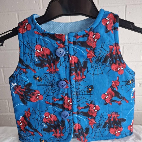 Ash Vest - PDF Sewing Pattern | Quilted Vest for Kids (0-3M to 5-6Y) - Etsy