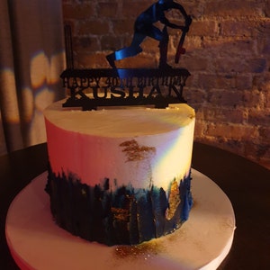 Personalised Acrylic Classical Music Conductor Orchestral Cake | Etsy