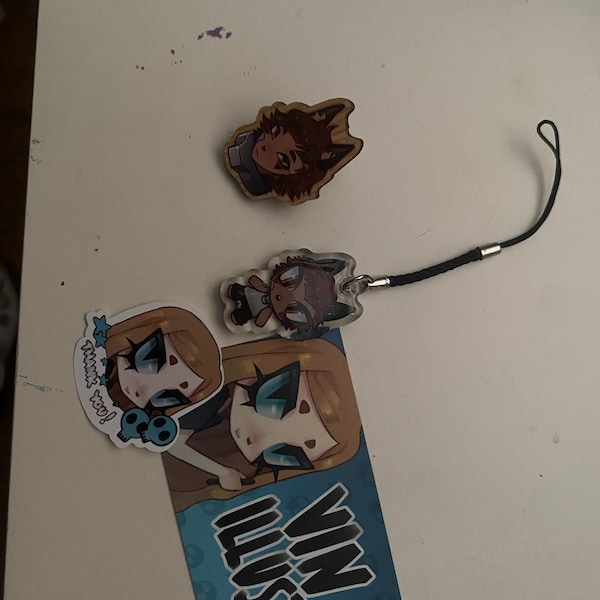 Akano Hiroshima | Double Sided Acrylic Charm | Keychain Gift | the ...