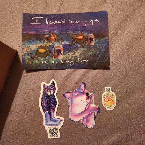 Big Weirdcore Cursed Dog Artist Sticker Vinyl Decal | Strange Lorge ...