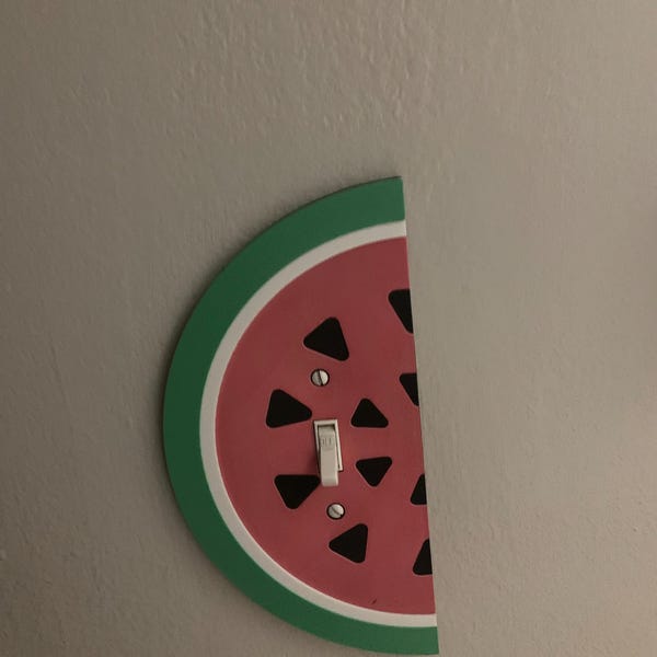 Watermelon Light Switch Cover for Kids Fruit Cover for Light Switch ...