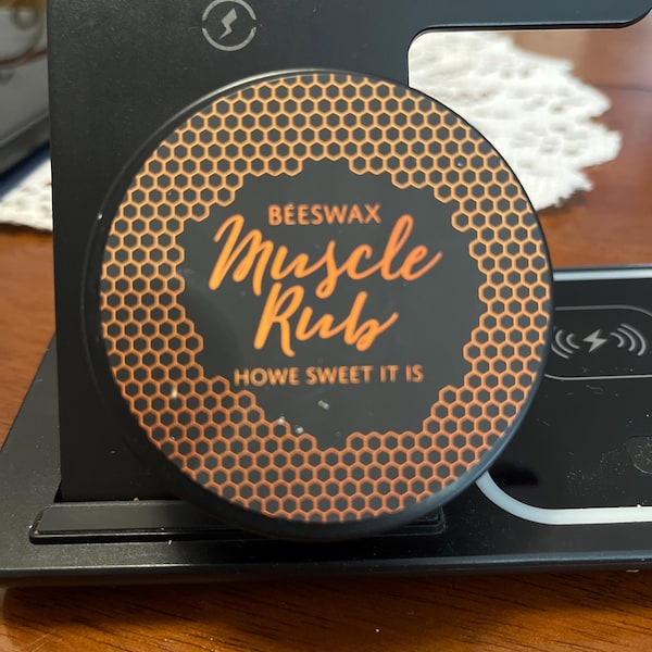 Beeswax Muscle Rub | Salve - Etsy