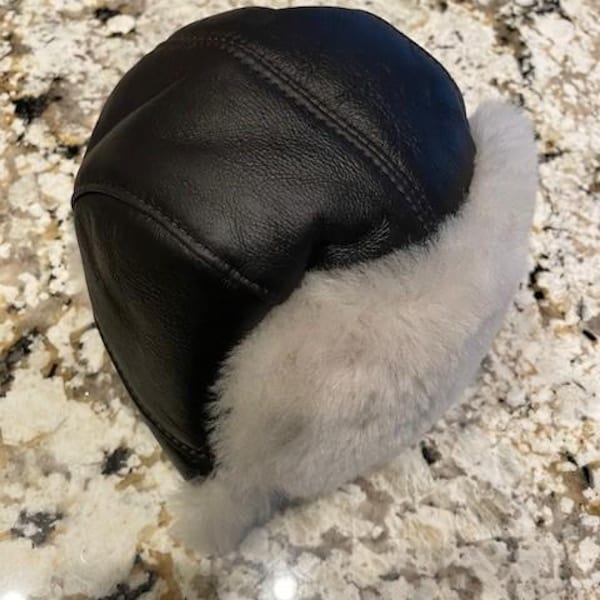 Red Leather Baseball Hat Fathers Day Gift Trucker Cap Adjustable ...