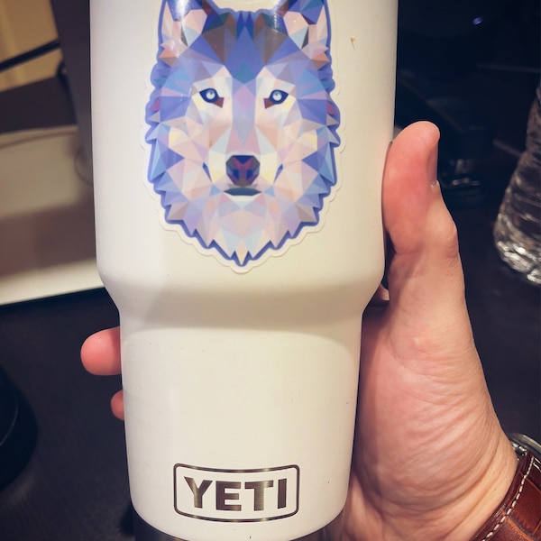 Wolf Sticker - Etsy
