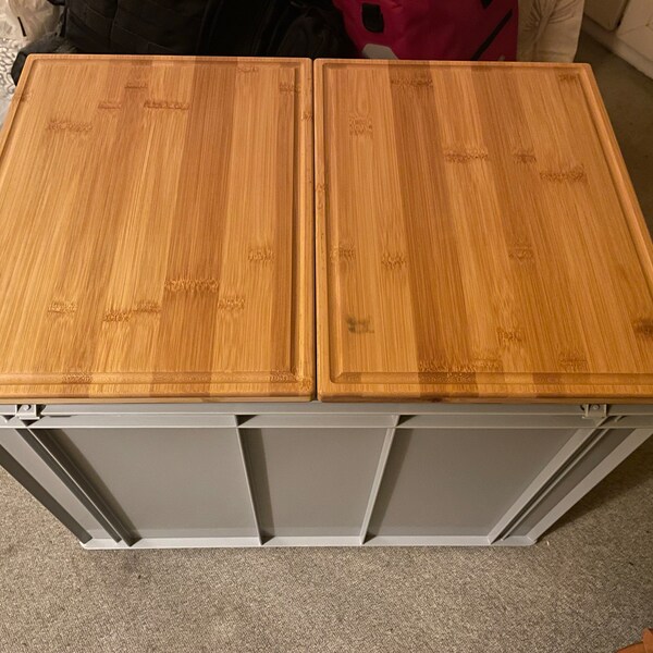 DeckelG für Eurobox 40 x 30 x 1,8 cm, Deckel, Schneide, Servierbrett ...