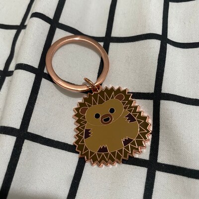Hedgehog Keyring Hedgehog Key Chain Hedgehog Accessory - Etsy UK