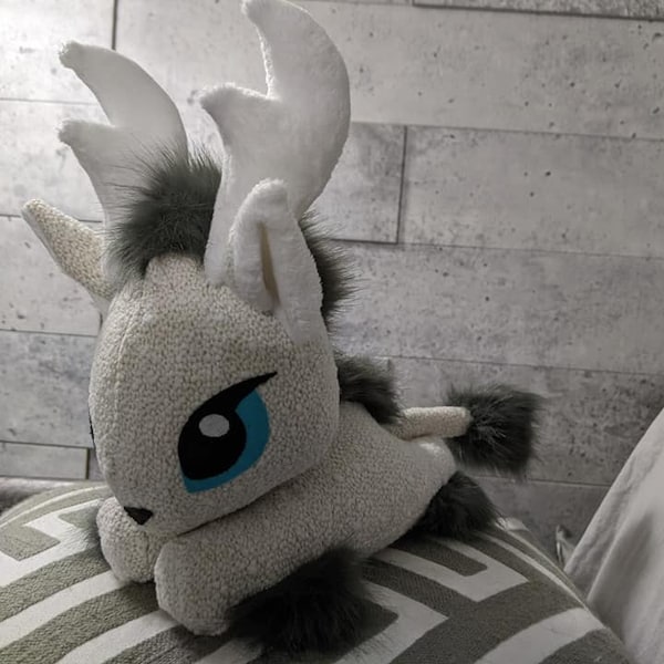 Kirin Qilin Youkai Monster Asian Japanese Unicorn Animal Plush Sewing ...