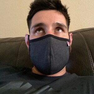 Adult Unisex Face Masks Washable Cloth Masks Made in the USA 2-ply ...