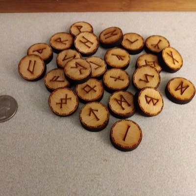 Viking Rune Set, Elder Futhark Runes, Pocket Rune Set, Norse, Nordic ...