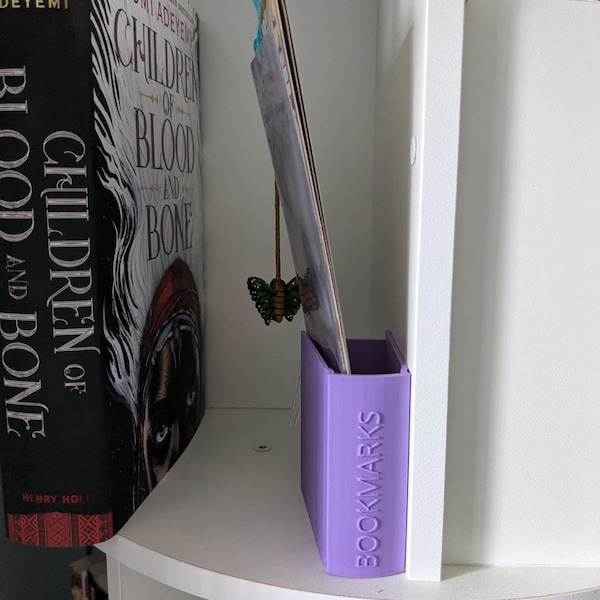 Book Shaped Bookmark Holder - Gifts for Readers - Bookshelf Decor ...