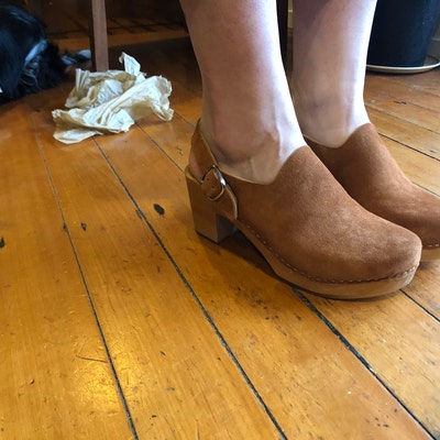 Pink Clogs by Kulikstyle, Swedish Clogs, Leather Mules, Clog Sandals ...