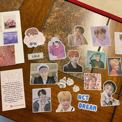 NCT 127 Sticker Cartoon Waterproof Mark Nct Taeyong - Etsy Ireland