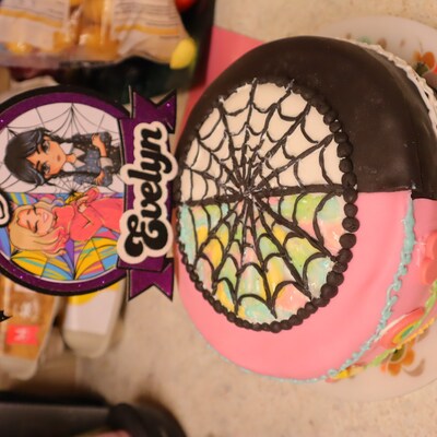 Wednesday Enid Personalised Cake Topper Birthday Custom Adams Family ...