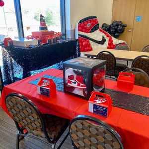 Air Jordan Gift Bags Custom Gift Bags Air Jordan Birthday Air Jordan ...