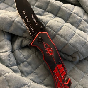 Personalized SPIDERMAN Pocket Knife Custom Engraved Gifts for Him Men ...
