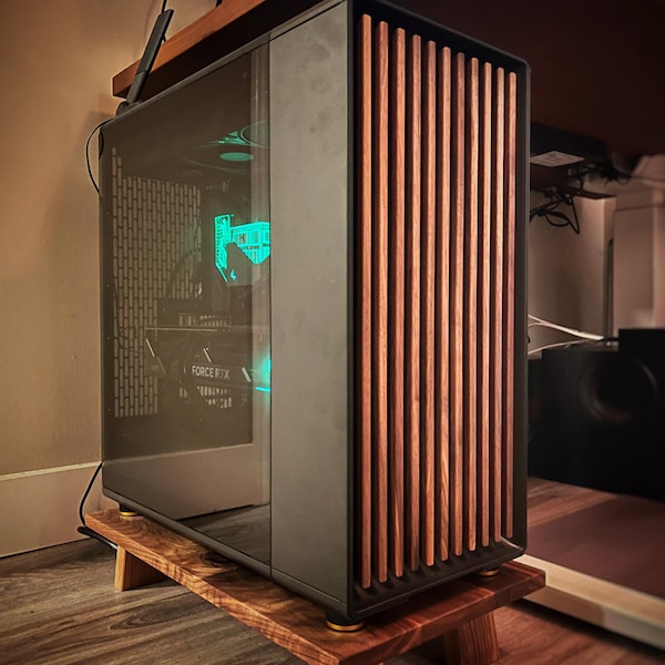 WALNUT STOOL, Foot Rest, STEP Stool, Personalized Small 4 Leg Wooden ...