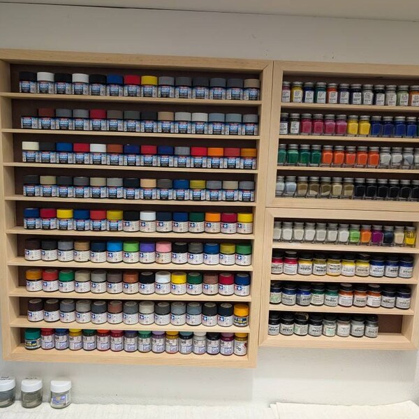 3 Deep Large Paint / Display Shelf Wide Spacing - Etsy