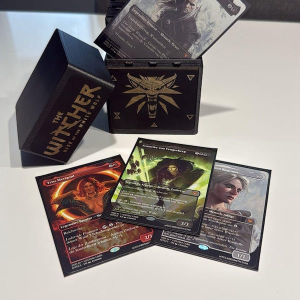 Wooden Ability Counter Set Compatible With Magic (MTG) - Laser Engraved ...