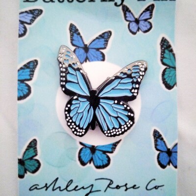 Butterfly Pin - Etsy