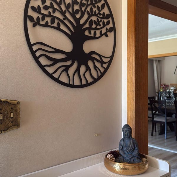 Tree of Life Metal Sign / Metal Wall Decor / Tree of Life Steel Wall ...