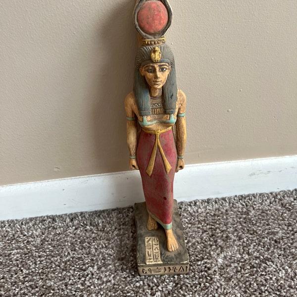 Unique Ancient Egyptian Wall Relief of Anubis and Horus Bless Ramses II ...