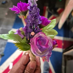 Wildflower Tie Watercolour Floral Neck Tie for Spring Wedding Wild ...