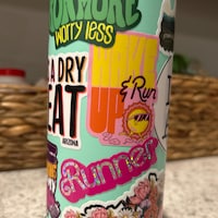 Running Sticker, Run Sticker, Vinyl Sticker, Water Bottle Sticker ...