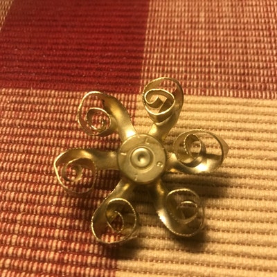 Steampunk Flower Made From Bullet Casing - Etsy
